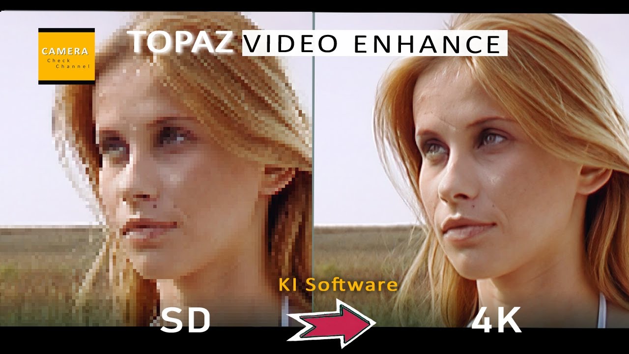 TOPAZ Video Enhance 2021 Version + TEST mit SD Video - YouTube