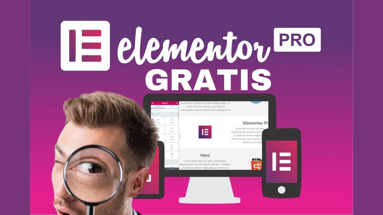 🥇 Como descargar elementor pro GRATIS [FACIL Y RAPIDO]- Última versión de elementor pro - YouTube