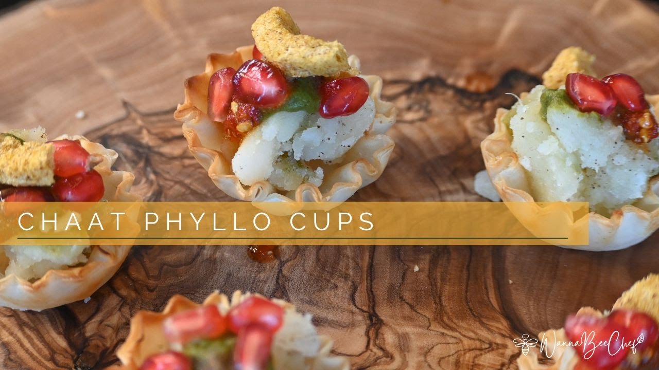 The Best (and Easiest!) Holiday Appetizer: Chaat Phyllo Cups - YouTube