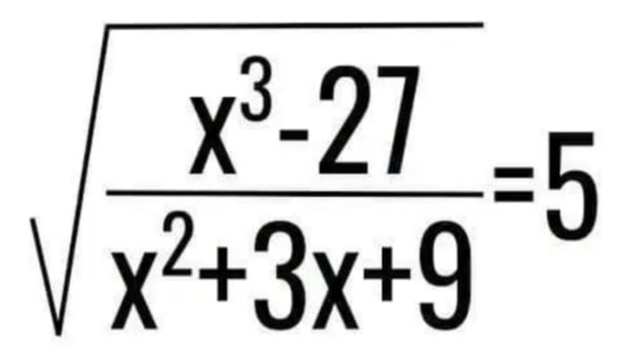 Math Olympiad Algebra Square Root Equation || How to Solve This || A ...