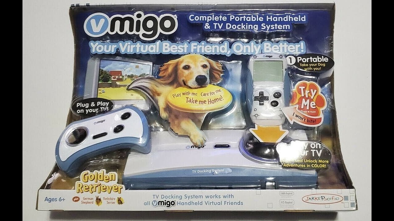 Plug n Play Games: Vmigo Virtual Pet - YouTube