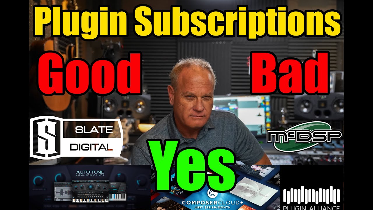 Plugin Subscriptions - Good Idea or Bad Idea- For Your Studio - YouTube