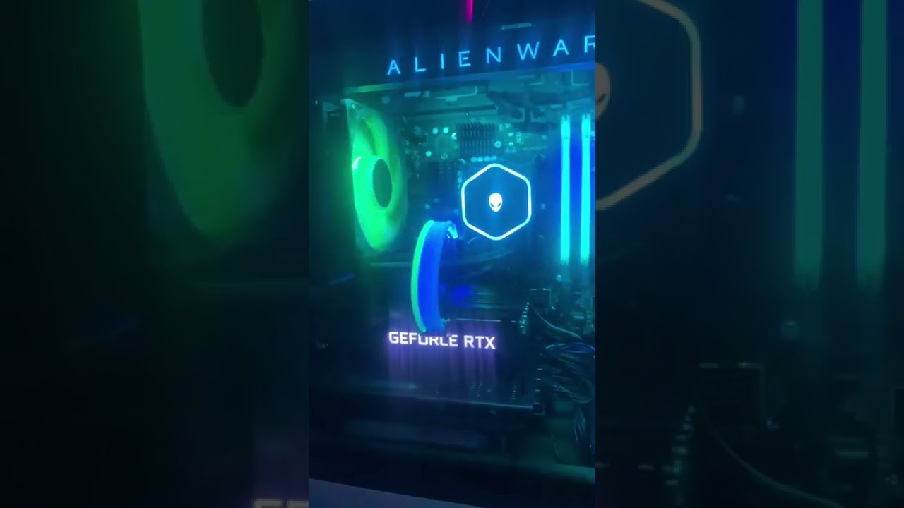 Alienware R13 RGB Upgrade part 3. XPG ARGB Extensions - YouTube