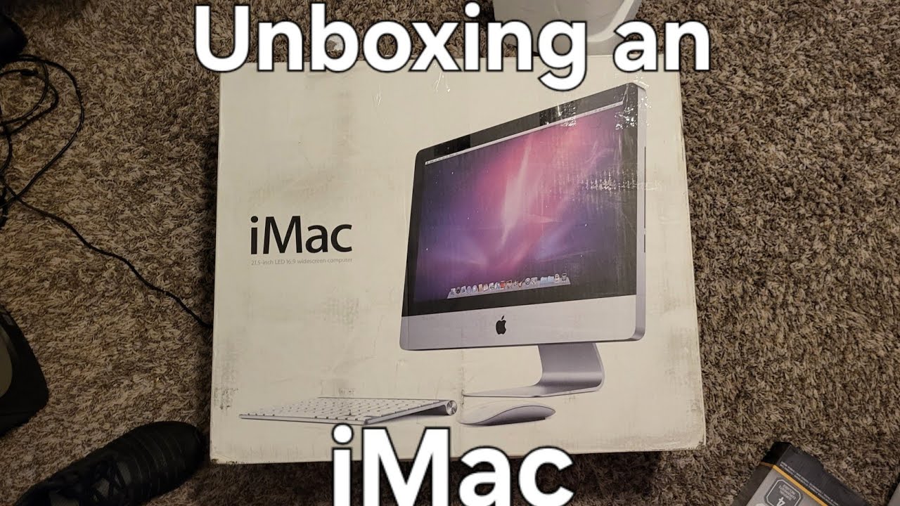 Unboxing an iMac - YouTube