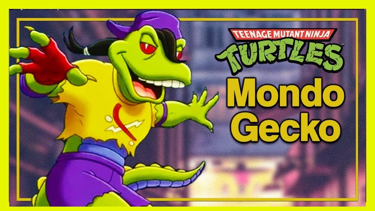 THE ORIGINS OF MONDO GECKO | TEENAGE MUTANT HERO TURTLES 1987 - YouTube