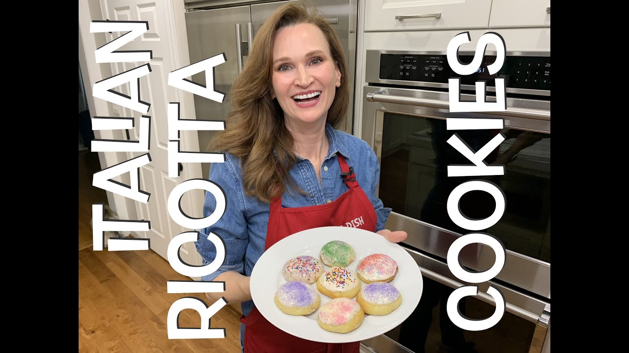 Italian Ricotta Cookies! Yes, Made With Cheese. Think Soft, Delicious ...