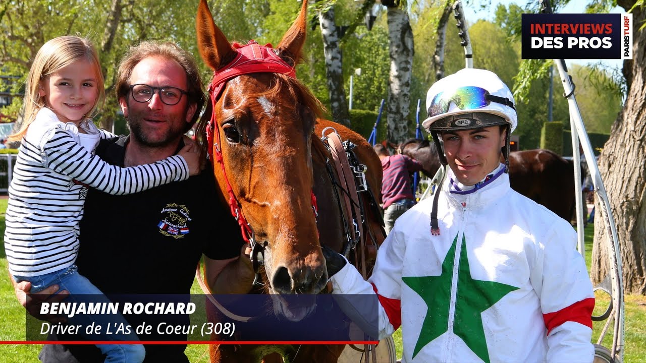 BENJAMIN ROCHARD | DRIVER DE L'AS DE COEUR | COURSE 3 DU SAMEDI 8 ...