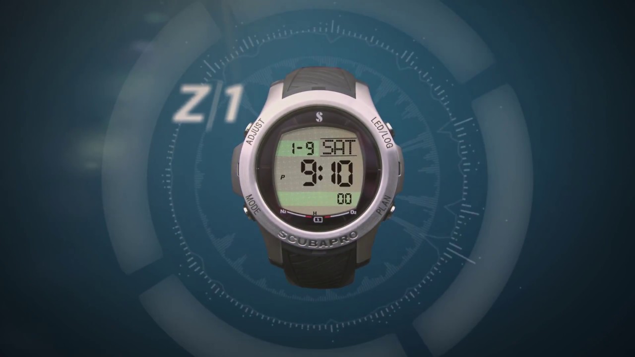 SCUBAPRO Z1 Computer - YouTube