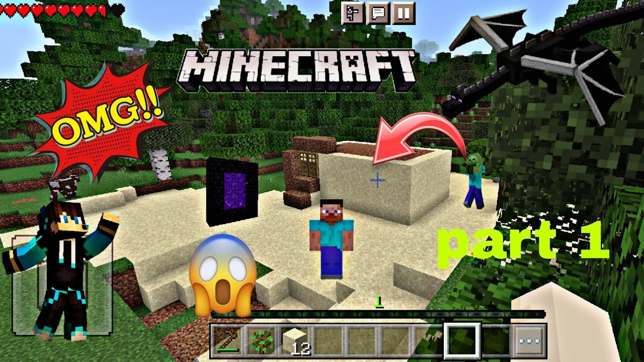 I PLAY MINECRAFT 🤩🥰 IN SURVIVAL MODE 😱 part 1 😍 #minecraft #viral 🔥# ...