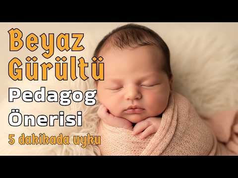 Beyaz Gürültü – Kolik Bebekleri 5 Dakikada Sakinleştirip Uyut | Siyah Ekran REKLAMSIZ