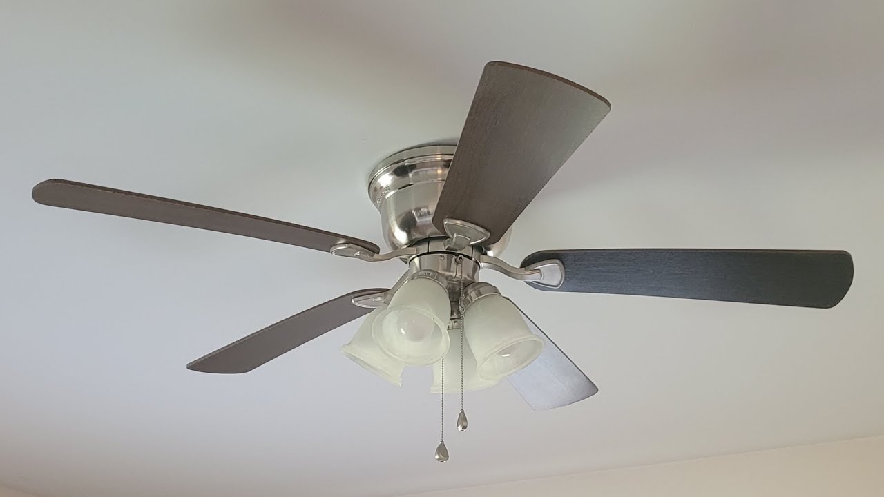 Harbor Breeze 52" Centreville Ceiling Fan (2/2) - YouTube