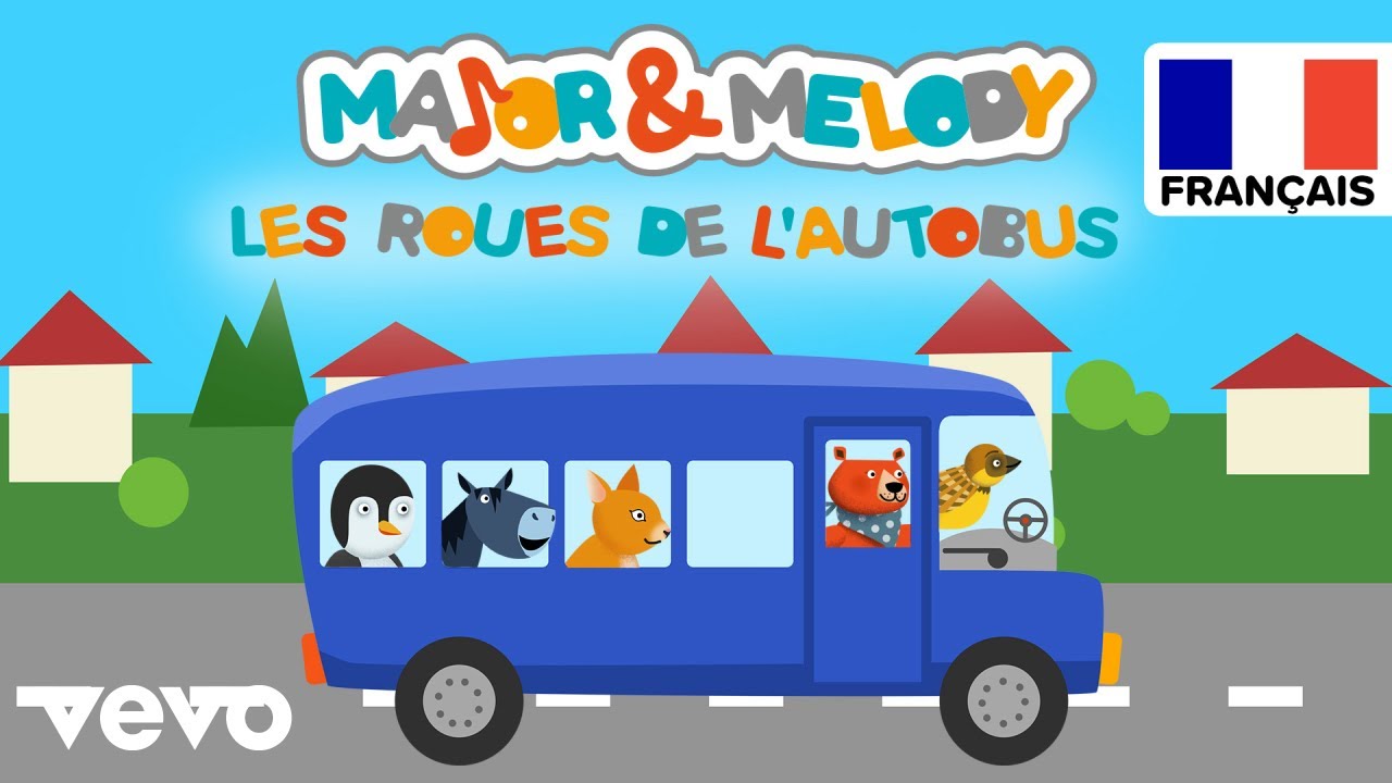 Les roues de l'autobus ((Comptines pour les petits / French version))