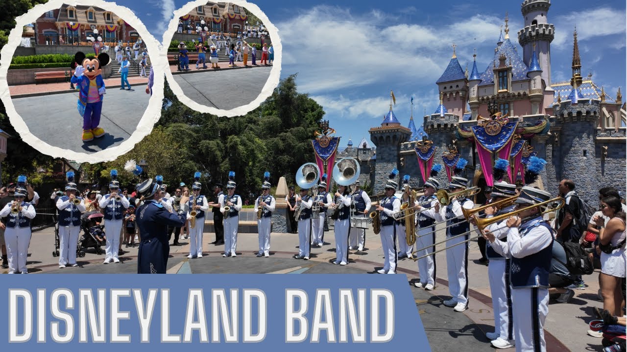 The MAGICAL Moment Disney Characters March with the Band - YouTube