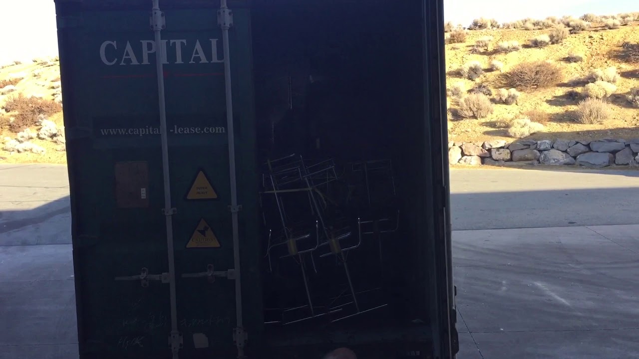 Unboxing a 40ft Container of Arcade Machines - YouTube