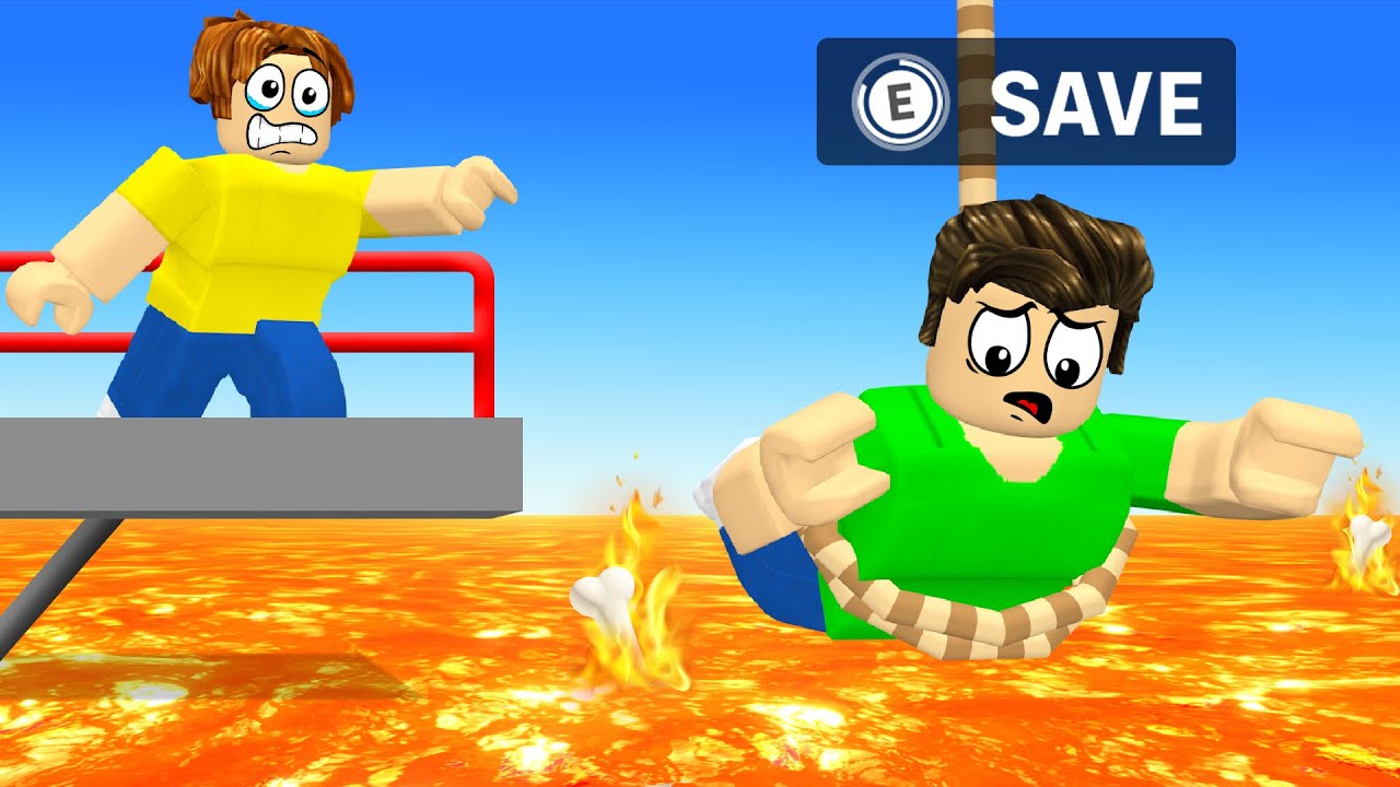 Can You Save Your Friend In Roblox? - YouTube