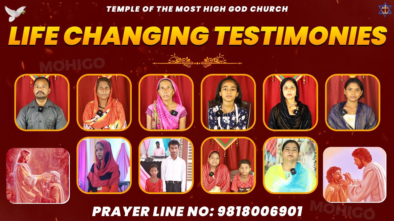 LIFE CHANGING TESTIMONIES || TEMPLE OF THE MOST HIGH GOD CHURCH - YouTube