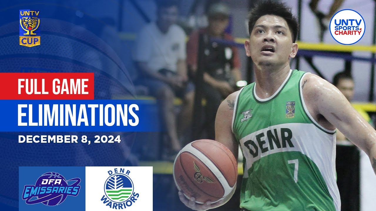 FULL GAME: DFA vs DENR on December 08, 2024 | #UNTVCupSeason11 Elimination Round - YouTube