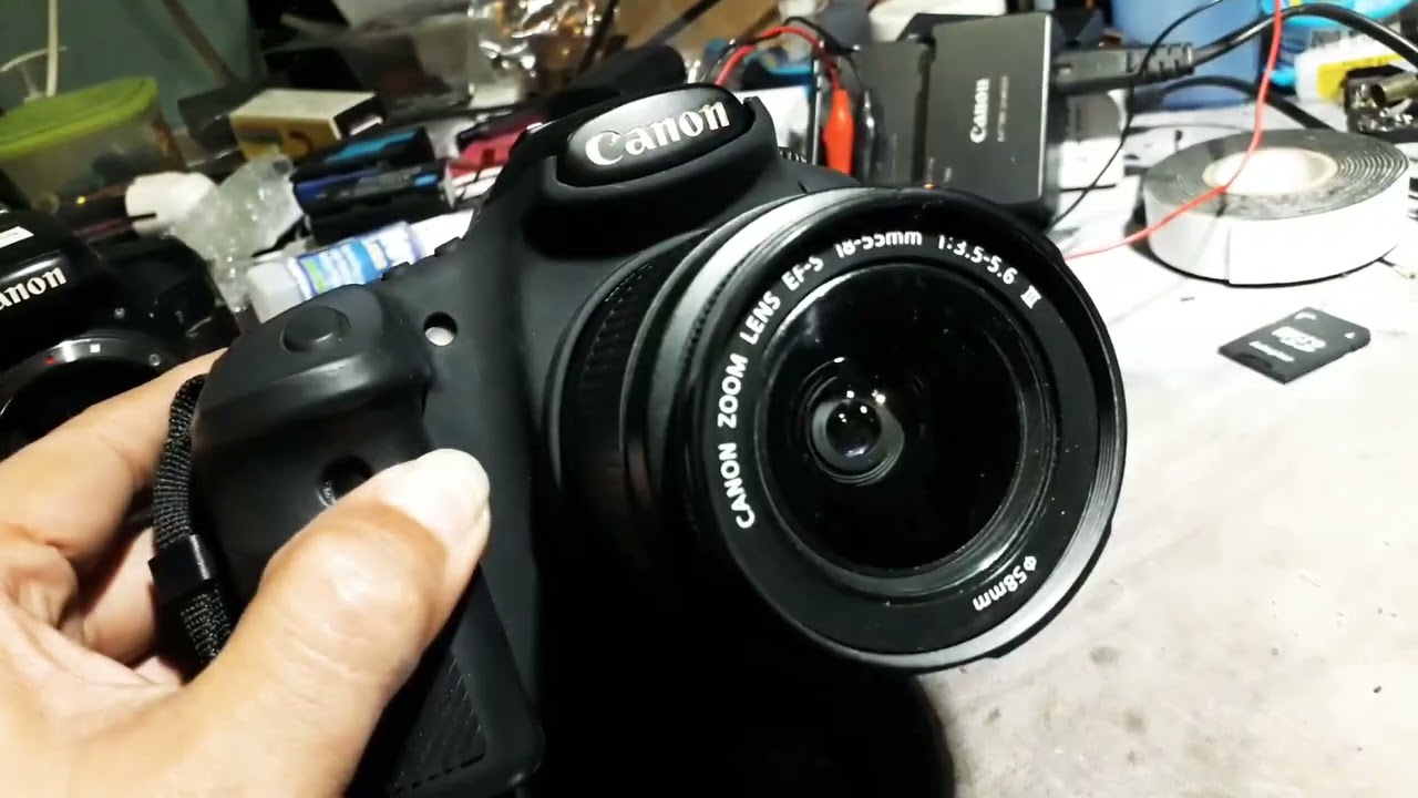 canon 60D error 70 dan lcd mati - YouTube