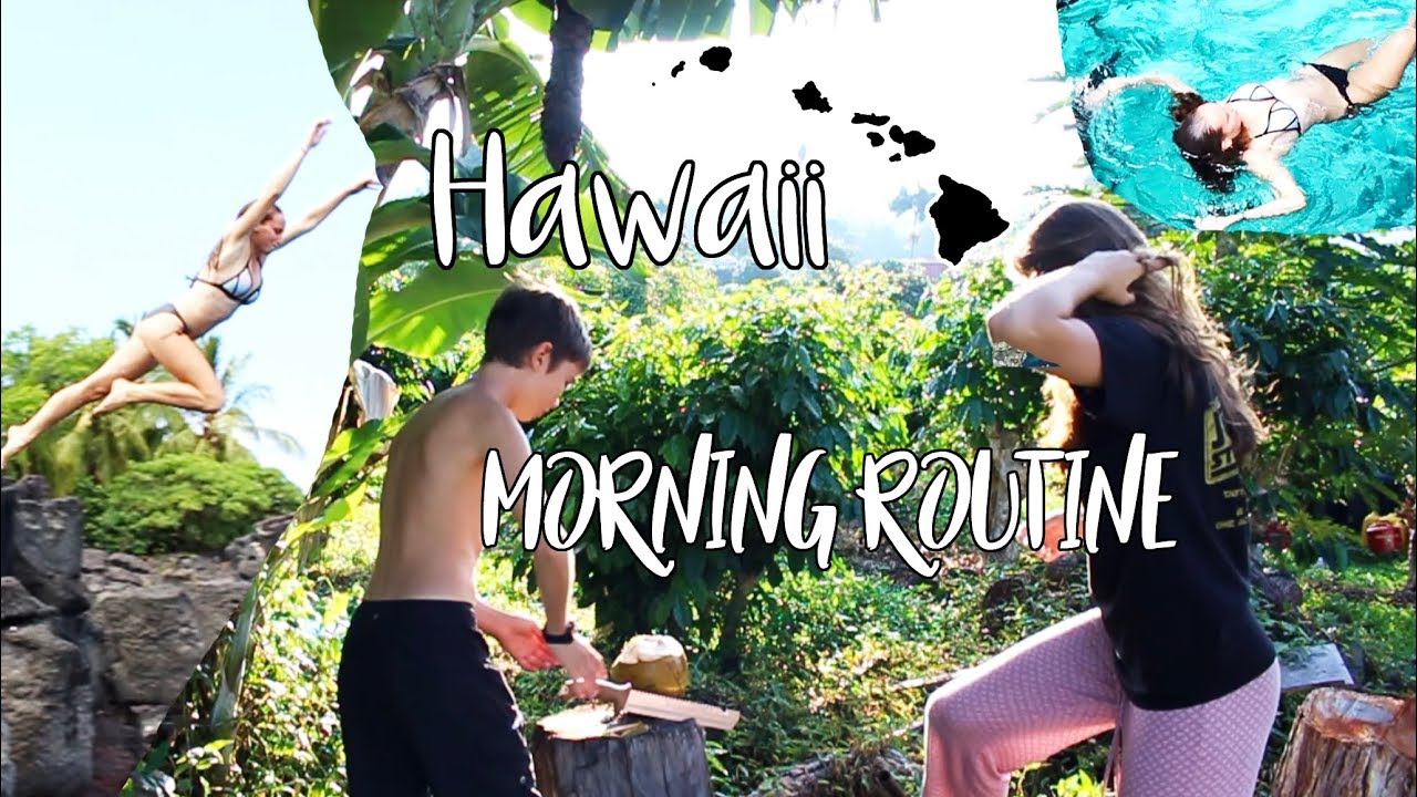 Hawaii Morning Routine! | Shivana Codling | - YouTube