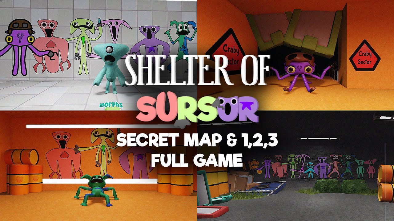 Shelter of Sursur *SECRET MAP* 1,2,3 FULL GAME & ALL CHARACTERS - YouTube
