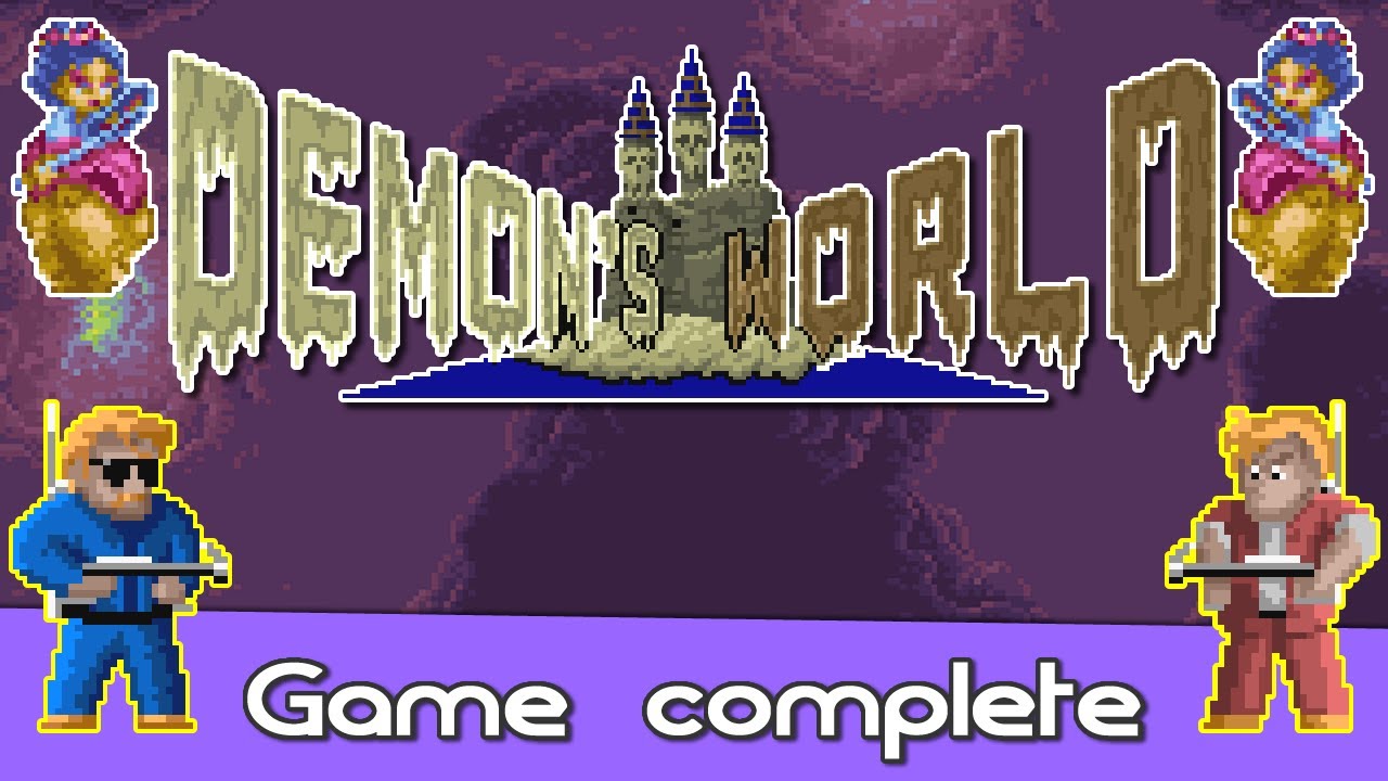 Demon's World (Arcade) Game complete 🕹️ No deaths - No cheats - HD ...