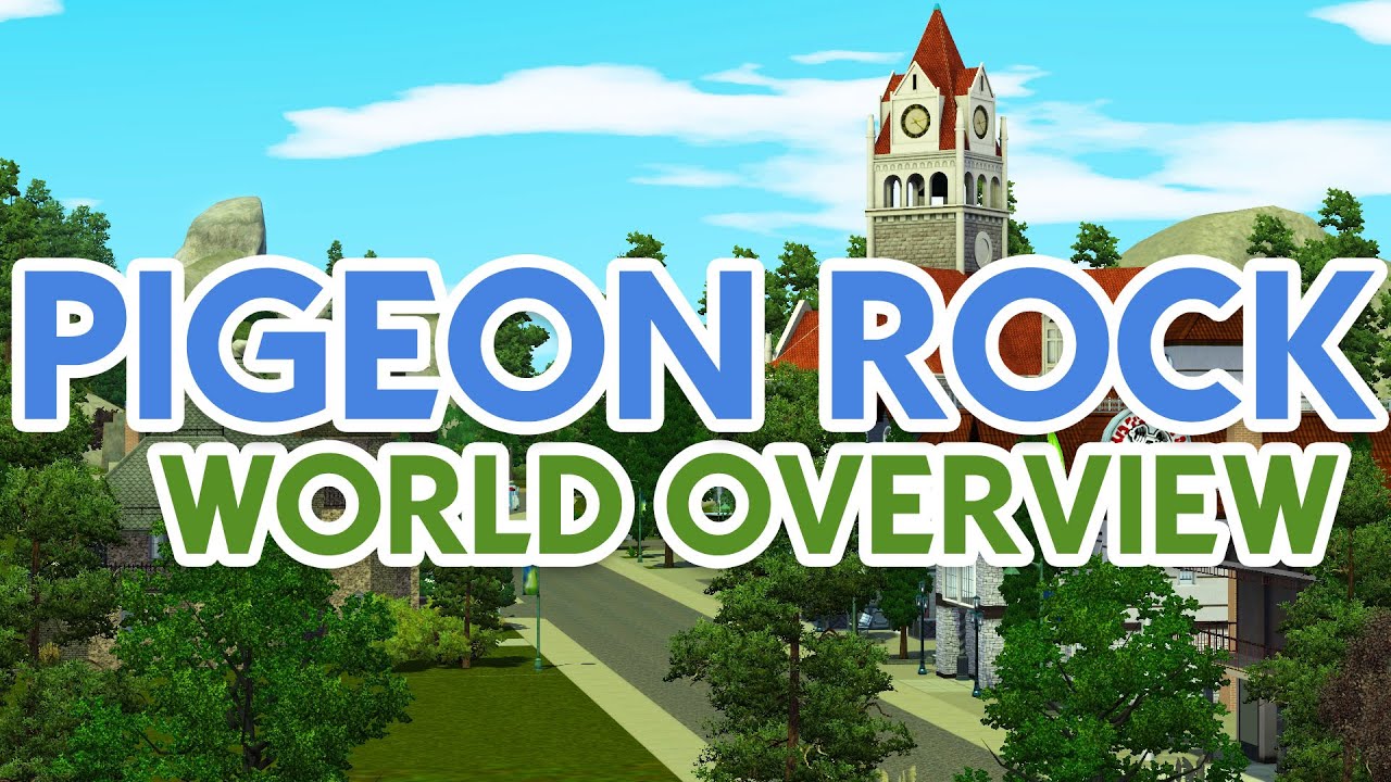 Pigeon Rock World Overview I The Sims 3 - YouTube
