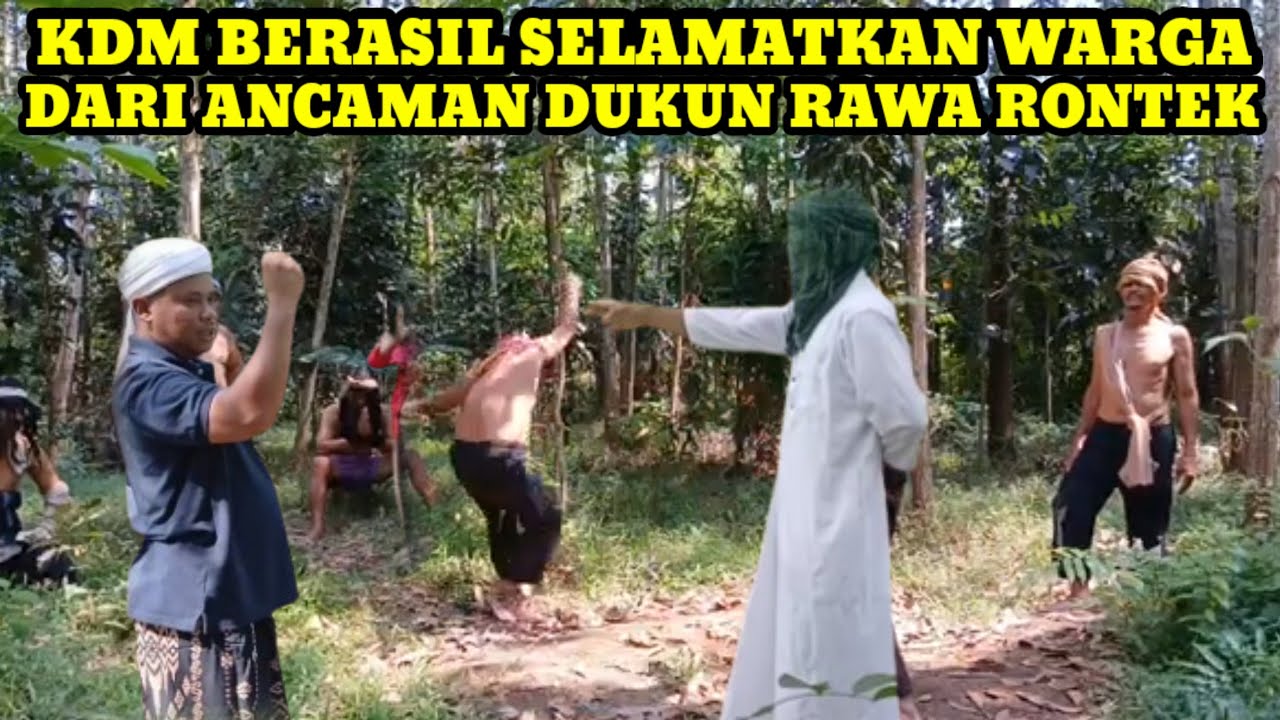 KDM TANTANG ILMU RAWA RONTEK - YouTube