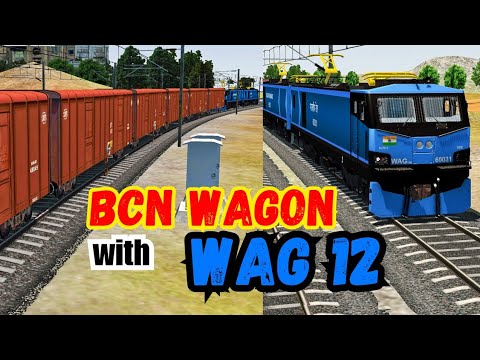 BCN Wagon with Wag 12 || Hazrat Nizamuddin to Ratlam - YouTube