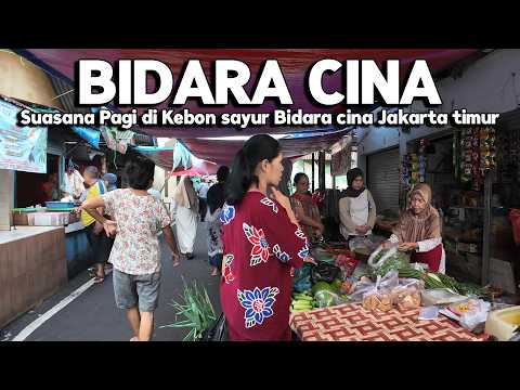 SUASANA PAGI DI GANG SEMPIT BIDARA CINA JAKARTA TIMUR | Real Life in Jakarta Indonesia