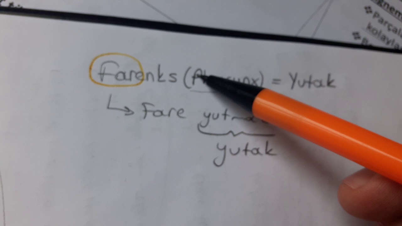 Farenks(Pharynx) Ne Demek? Öğrenmek Garanti! - YouTube