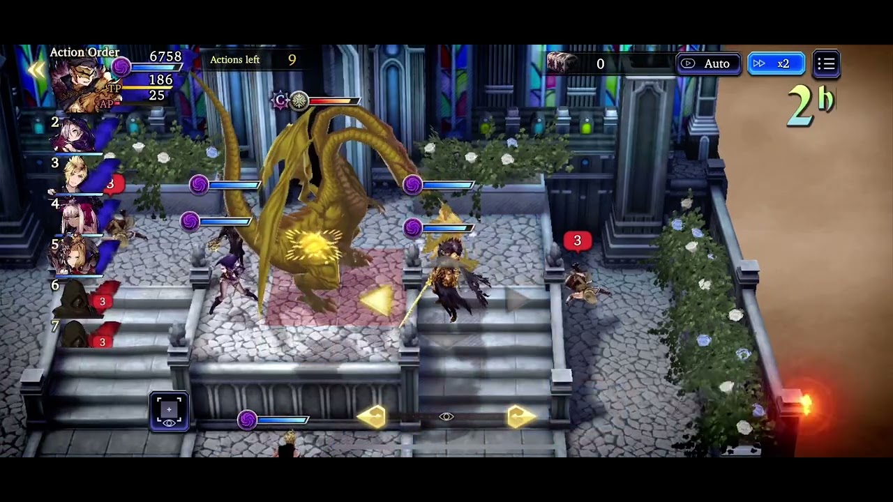 War of the Visions Guild Raid #2 - Two Headed Dragon lv4 - 750k - YouTube