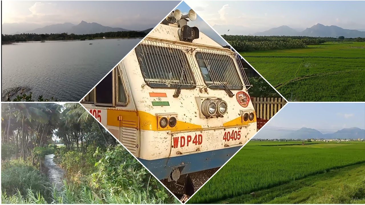 Silambu express | Journey compilation | Tenkasi to Sivakasi | Part 1 ...