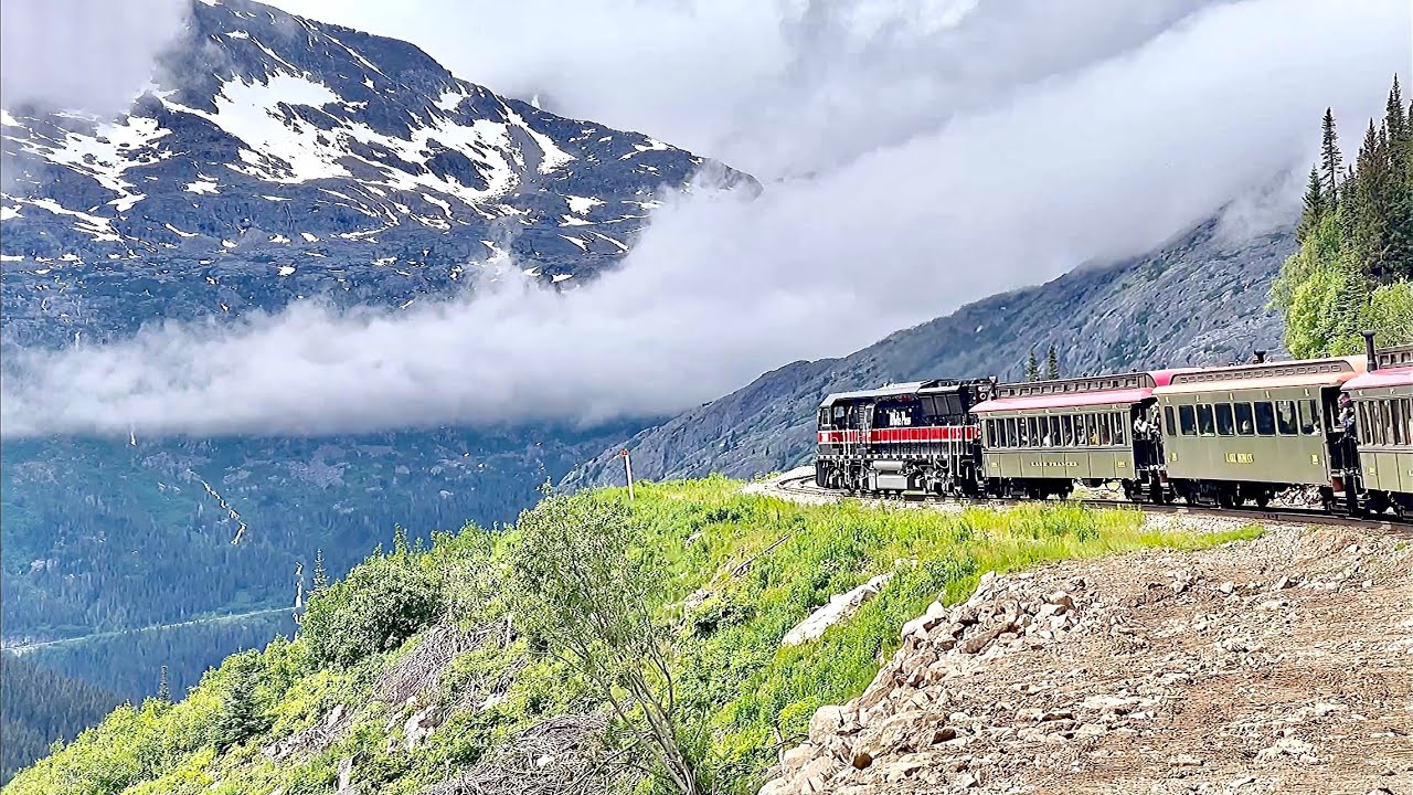 White Pass & YUKON ROUTE Scenic RAILWAY Train REVIEW @ SkagWay ALASKA ...