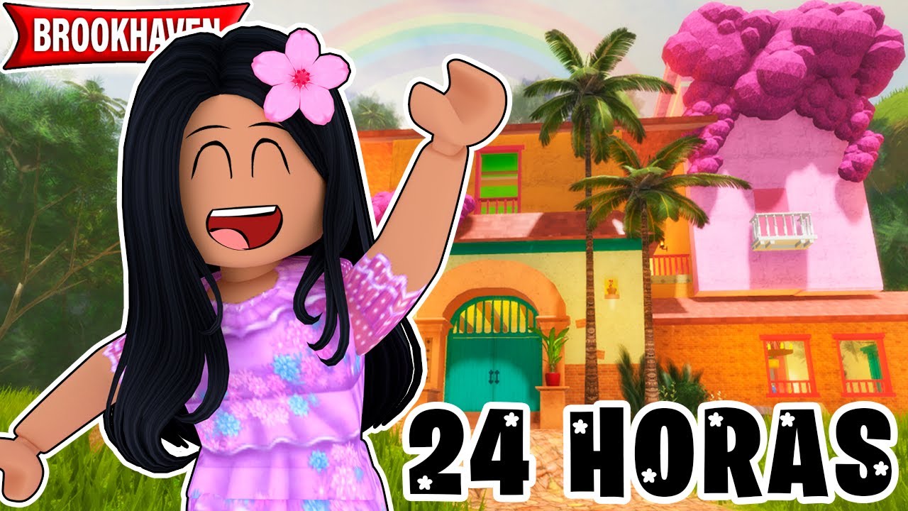 24 HORAS SENDO A ISABELA MADRIGAL DE ENCANTO (Roblox Brookhaven RP ...