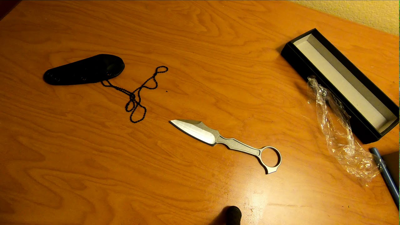 Canku C1790 Fixed Blade Tactical Knife - YouTube