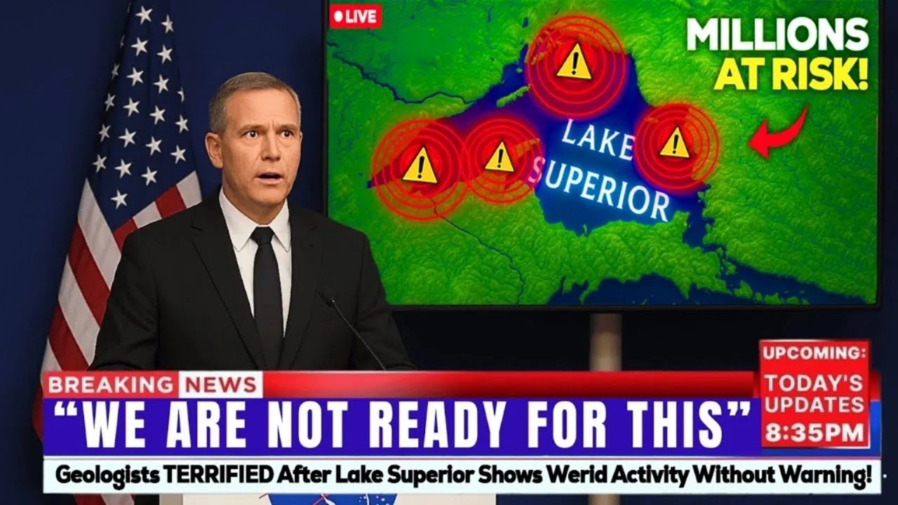 Geologists TERRIFIED After Lake Superior Shows Werid Activity Without ...