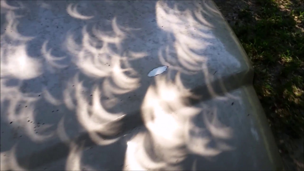 Solar Eclipse Shadows - YouTube