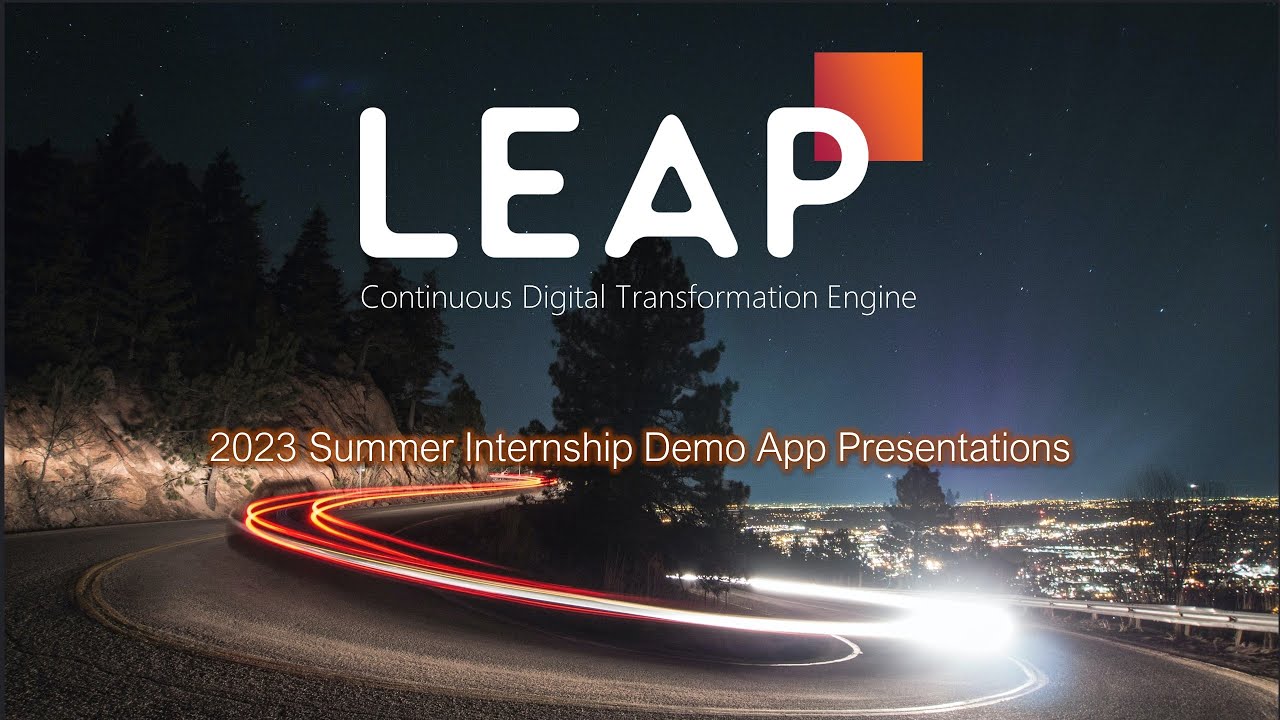 2023 Leap Intern App Presentations - YouTube