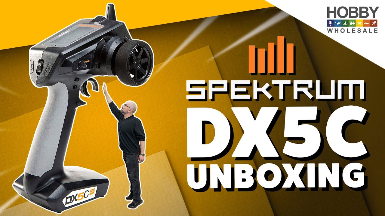 Spektrum RC Remote DX5C Unboxing! - YouTube