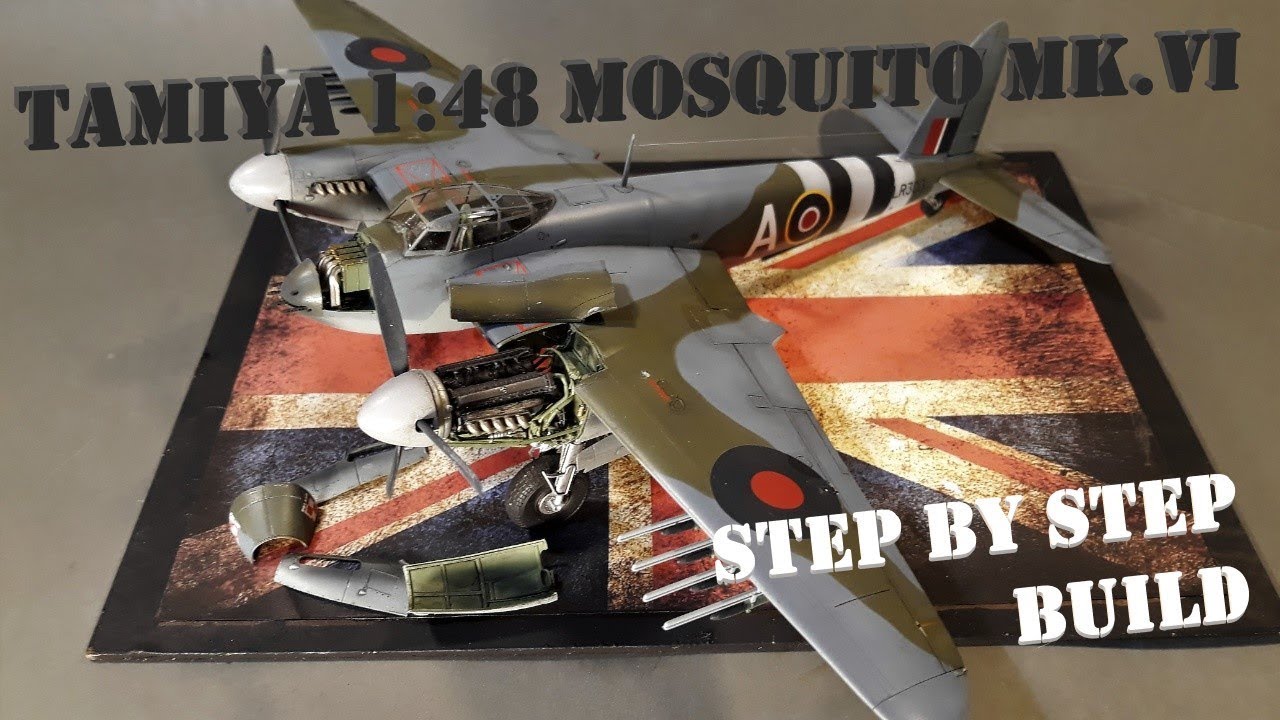Mosquito Mk VI/ Tamiya 1 48/ Step by Step - YouTube