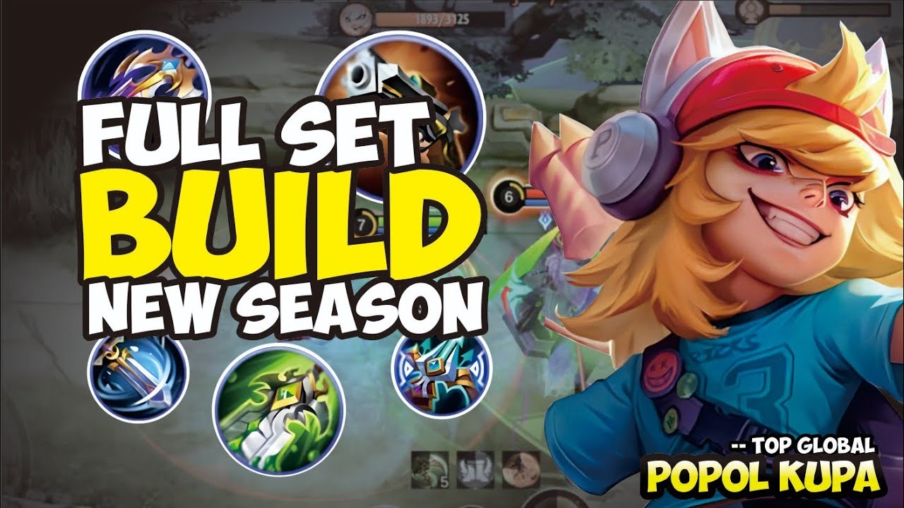 FULL SET NEW BUILD NEW SEASON‼️BEST BUILD POPOL AND KUPA 2024 | TOP ...