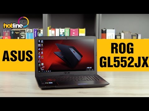 ASUS ROG GL552JX  – обзор игрового ноутбука