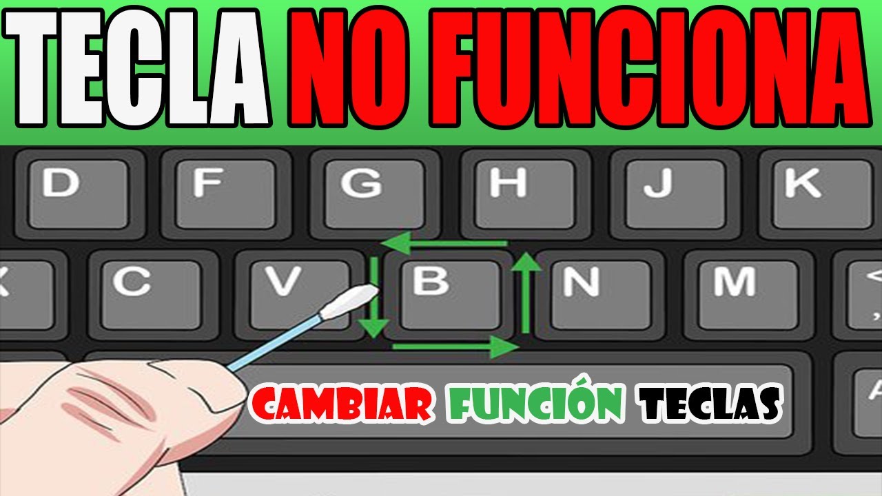 Se Daño Una Tecla De Mi Laptop O Pc Cambiar La Función De Tecla