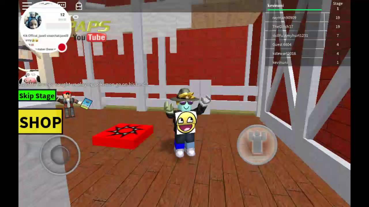 Escape the evil farmer part1 (roblox) - YouTube