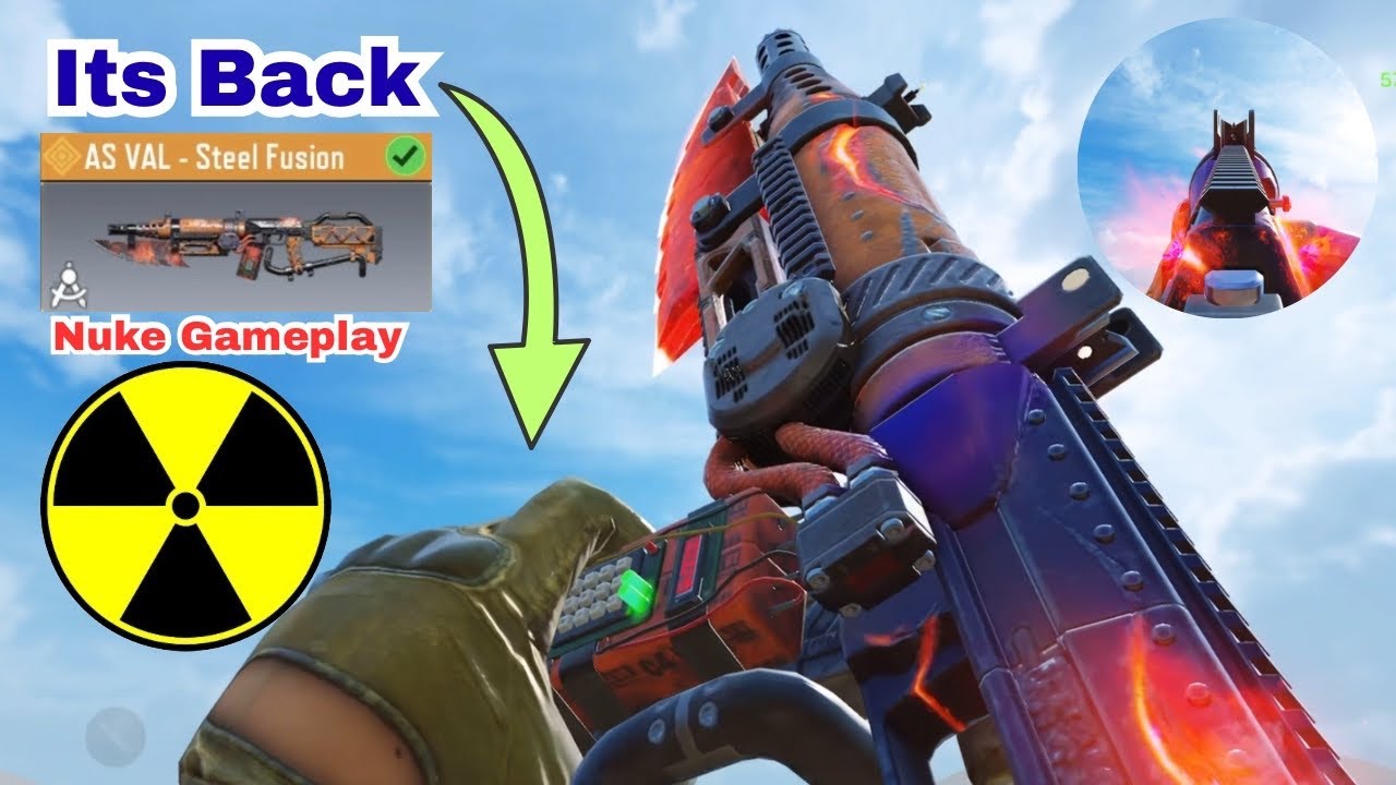 Legendary AS VAL-Steel Fusion is back in CODM and I dropping an easy ...