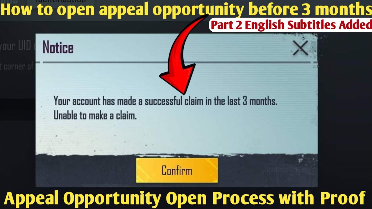How to Open Appeal Opportunity in New Update Part 2 | Submit Appeal ...