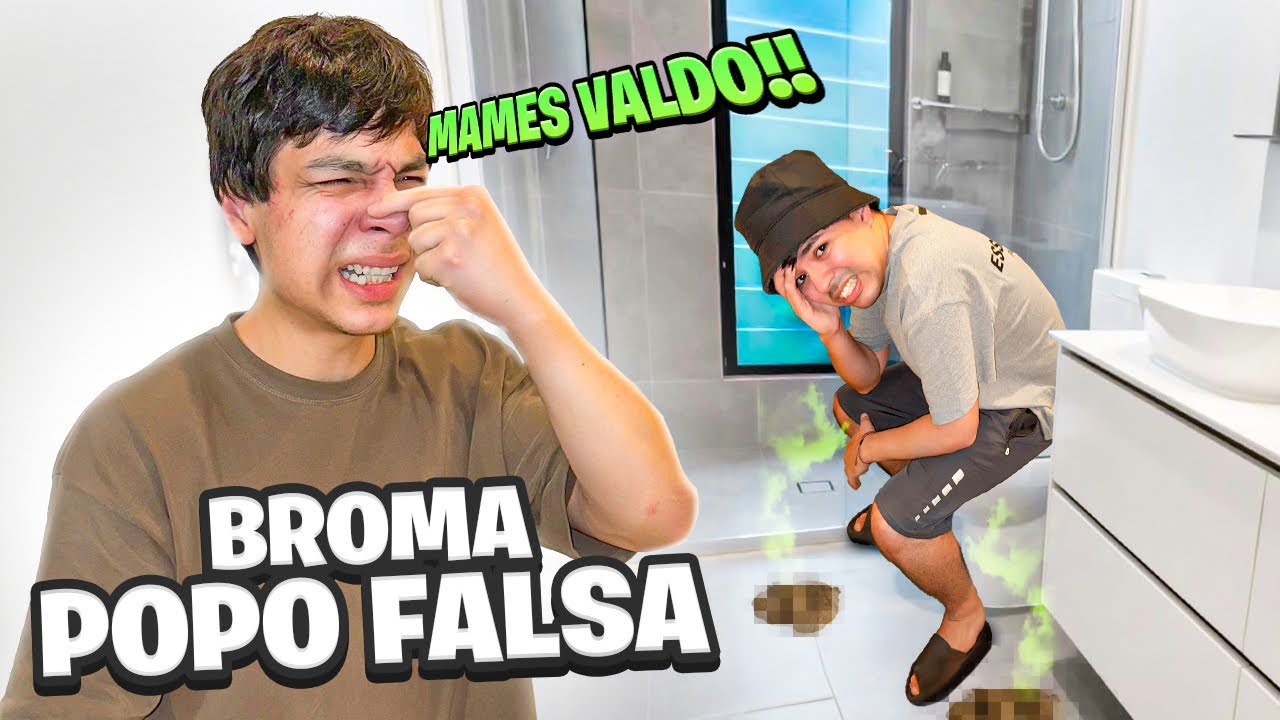 ME HICE POPO EN EL PISO DE LA CASA DE YAIR17 😂 *BROMA PESADA* - YouTube