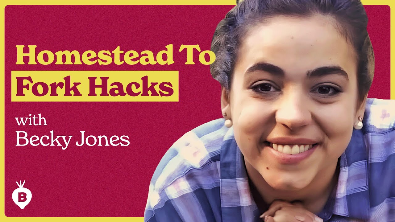 Changing Your Perspective On Cooking with Becky Jones | The Beet - YouTube