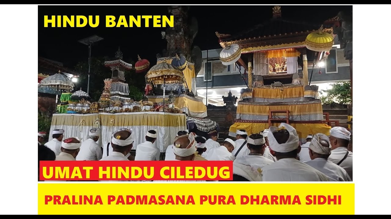 HINDU BANTEN PRALINA PELINGGIH PADMASANA PURA DHARMA SIDHI - BALINESE ...