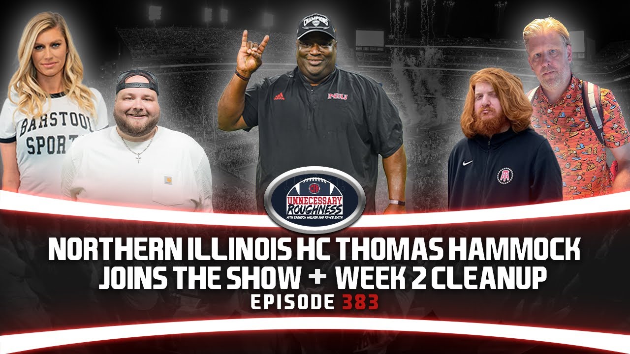NORTHERN ILLINOIS HC THOMAS HAMMOCK JOINS THE SHOW + WEEK 2 CLEANUP ...
